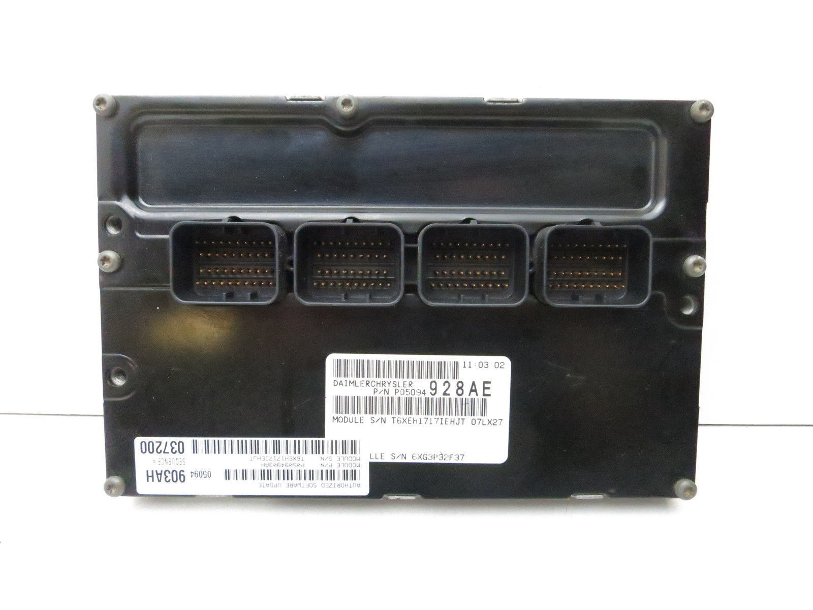 07 CHARGER 300 MAGNUM P05094928AE COMPUTER ENGINE CONTROL ECU MODULE K8092 | eBay