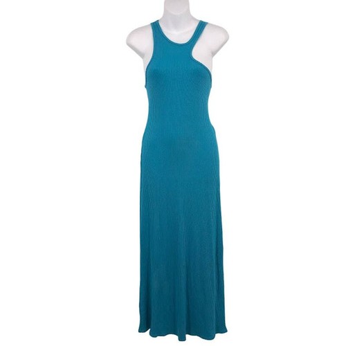 Simon Miller Mawga Asymmetric Tank Dress XXL Ribbed Stretch Sleeveless ...