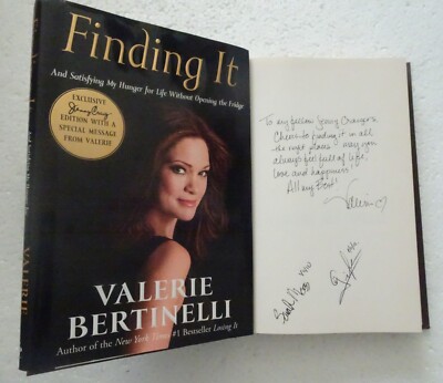 FINDING IT by Valerie Bertinelli Hardcover 1st Edition/1st Print Book ...