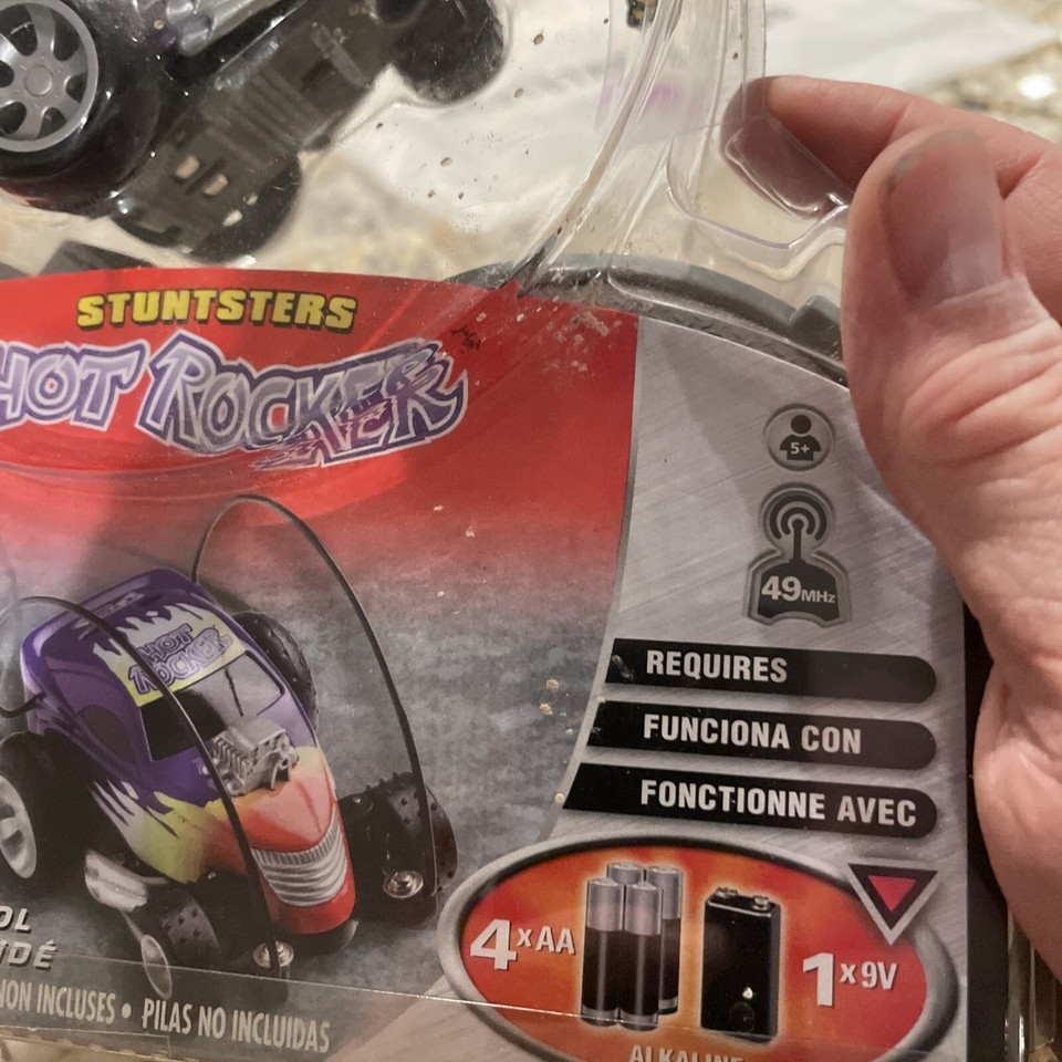 Sealed Tyco R/C Car Stuntsters 49mHz Stuntsters Hot Rocker Remote ...