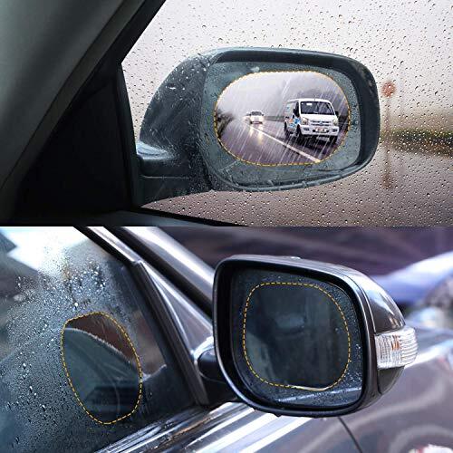 4 Pcs Car Side Rear View Mirror Waterproof Film Rainproof Coating ...