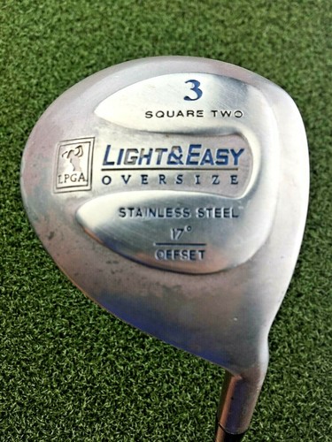 Square Two LPGA Lady Rave Oversize 3 Wood 17* / RH / Ladies Graphite ...