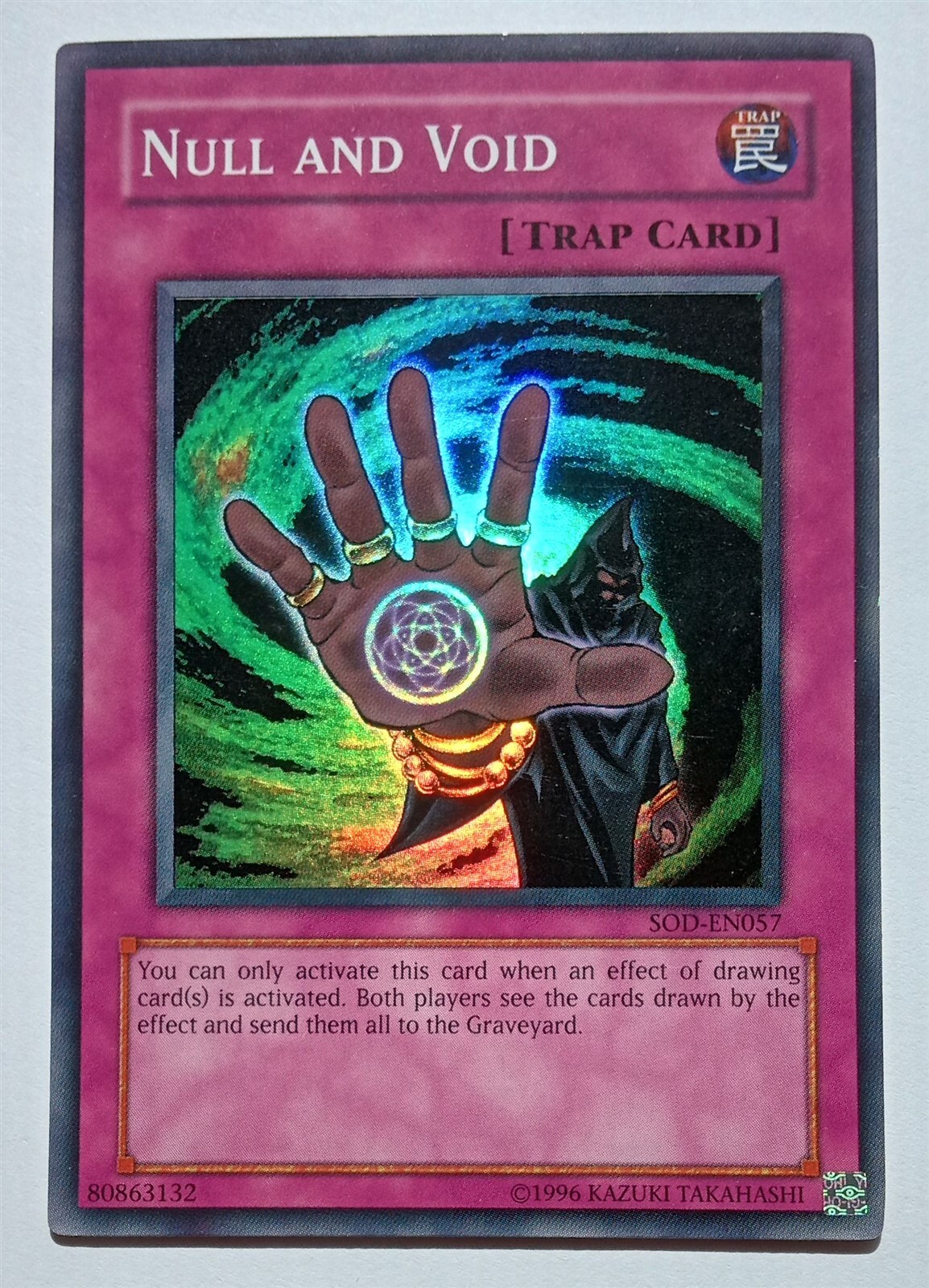 YuGiOh - Null and Void - SOD-EN057 - Super Rare Holo - LP | eBay