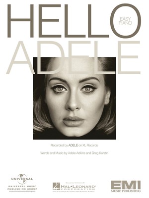 Hello 2015 Hit Song by Adele for Easy Piano Vocal Pop Sheet Music Chords Lyrics | eBay