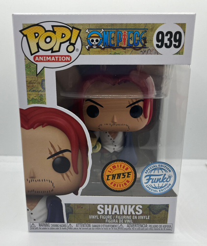 Funko Pop! Anime: One Piece - Shanks (CHASE) SE Exclusive #939 | eBay