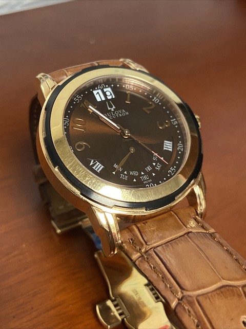 Bulova Accutron Exeter 65C100 Men’s Watch c9671384 with box for sale ...