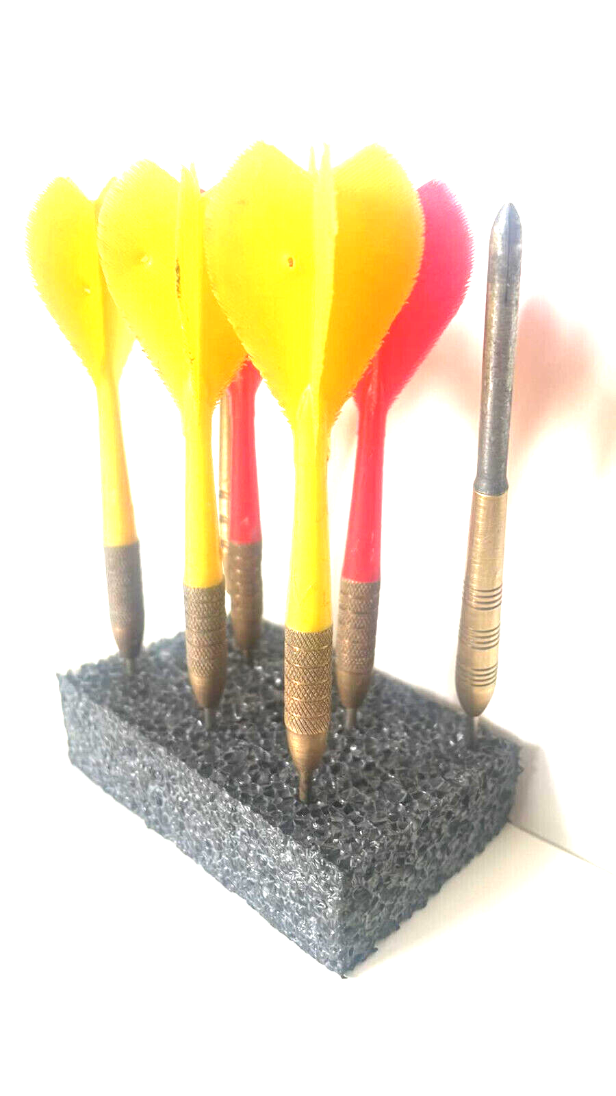 Vintage Darts set Brass, Steel Tips, Mixed Lot of 7 Steel and Brass ...