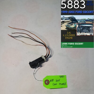⭐⭐OEM 1999-2002 FORD ESCORT MAF MASS AIR FLOW SENSOR MALE CONNECTOR⭐⭐ ...