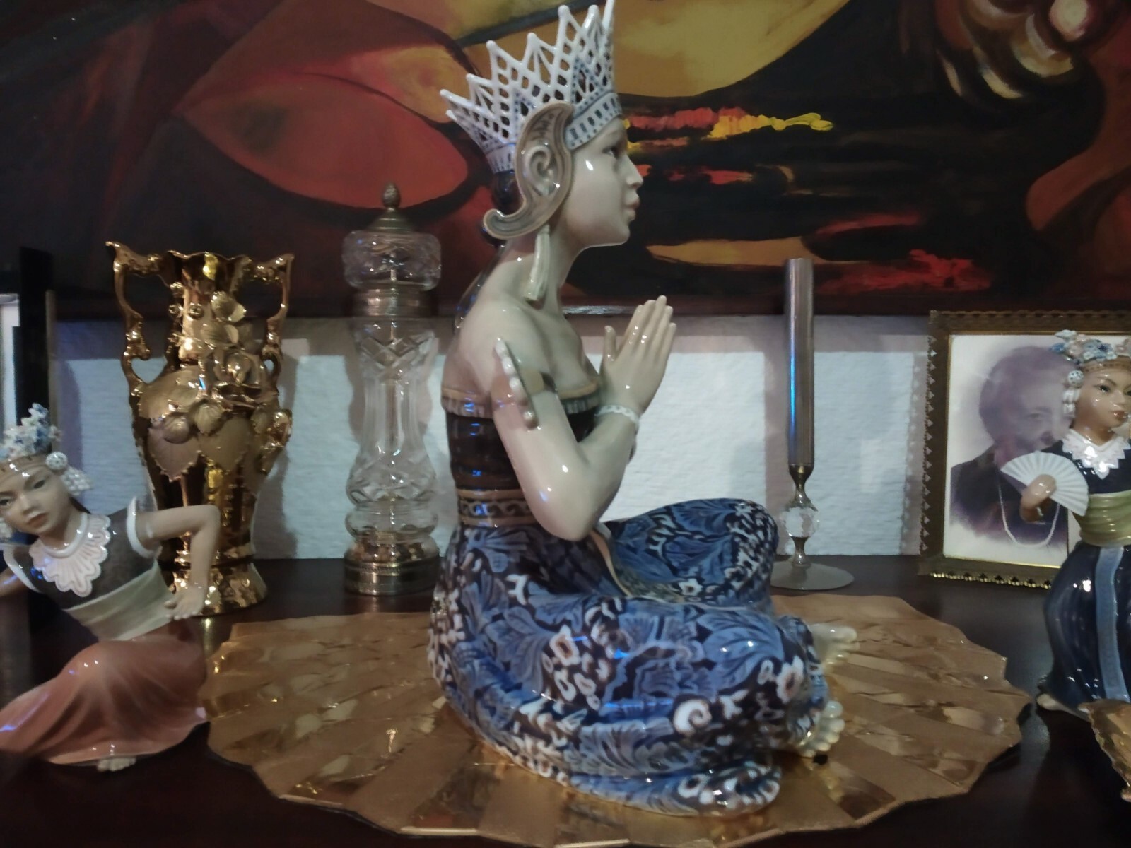 Princesa javanesa de Dahl Jensen (Rare vintage Dahl Jensen Javanese ...