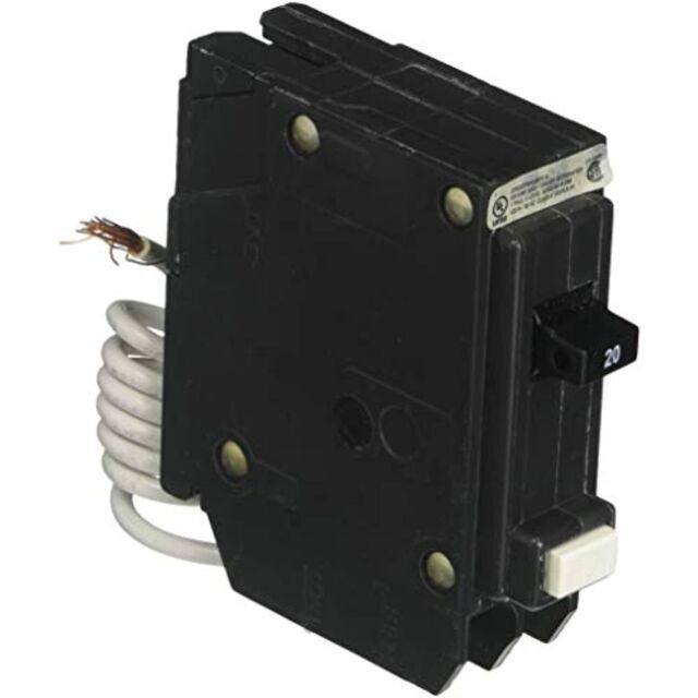 Eaton BR GFCI 20 A Single Pole Ground Fault Circuit Breaker ...