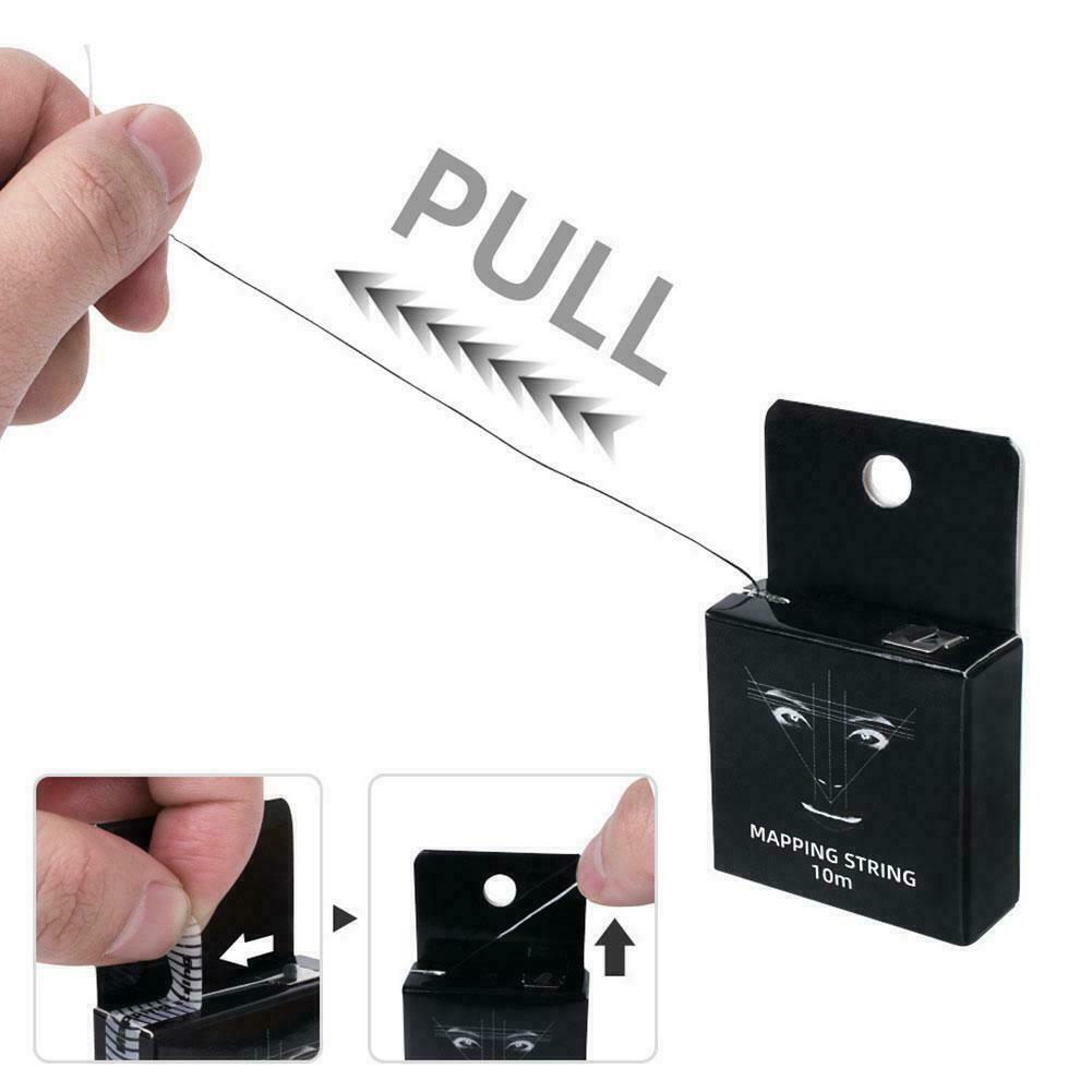 10m Tattoo Thread Eyebrow Marker Pre Inked Brow Tattoo Best Mapping ...