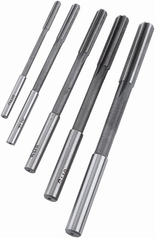 10Pcshss H8 Straight Shank Chucking Machine Reamer Milling Cutter Tool ...