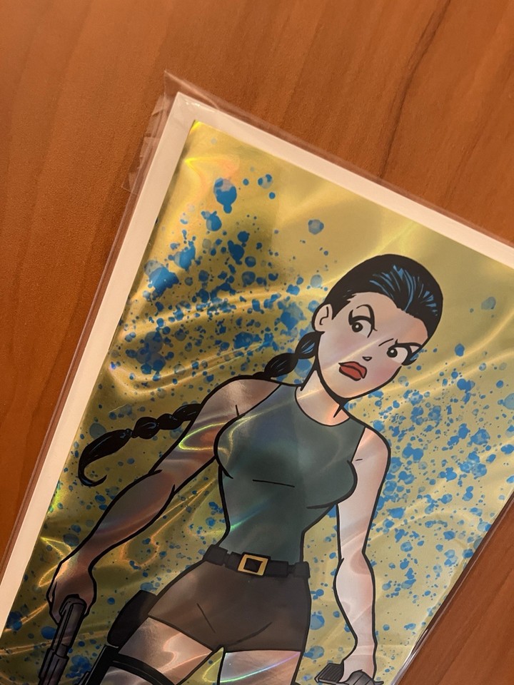 Archie BETTY VERONICA Level Up FOIL Tomb Raider Lara Croft Cosplay ...