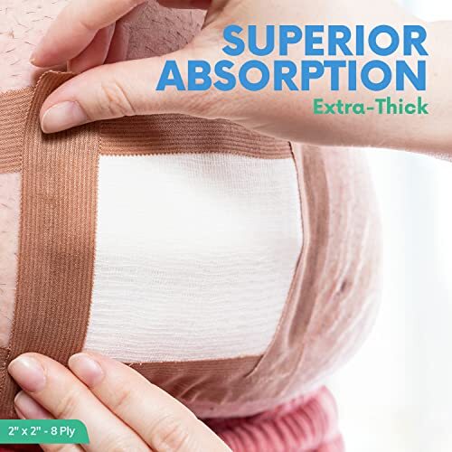 200 Gasas Vendas Quirurjicas Estériles Absorbentes individuales | eBay