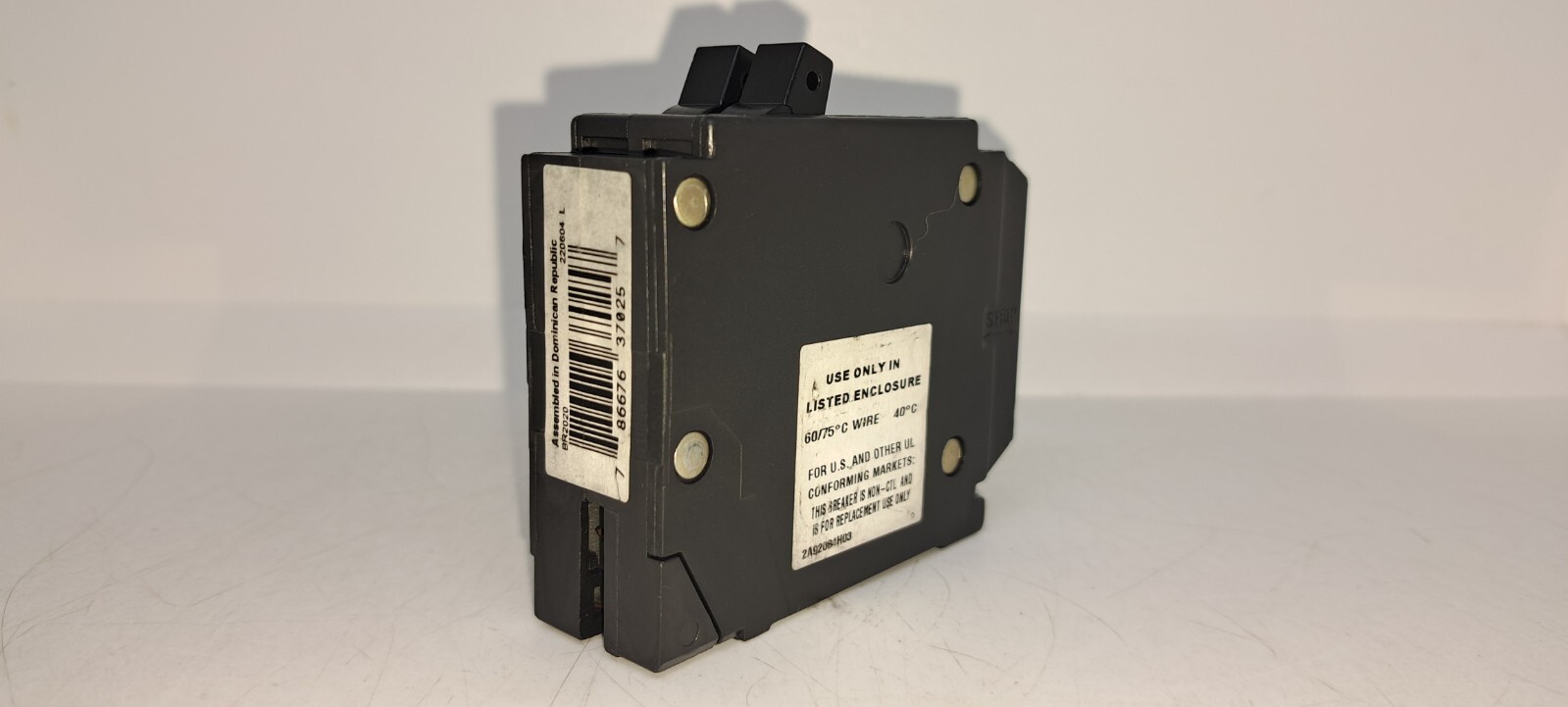 EATON CUTLER HAMMER BR2020 20 Amp 2 Pole Tandem Circuit Breaker ...