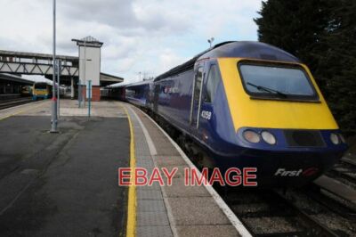 PHOTO CLASS 43 HST 43158 125 TRAIN HEREFORD STATION A LONDON PADDINGTON ...