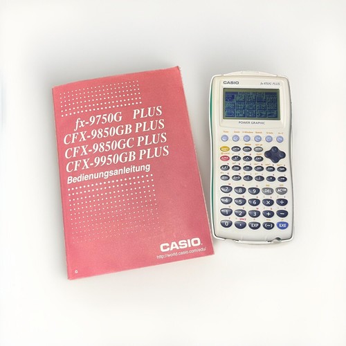 Grafikfähiger CASIO Taschenrechner FX-9750G PLUS - Für Funktionen, etc ...