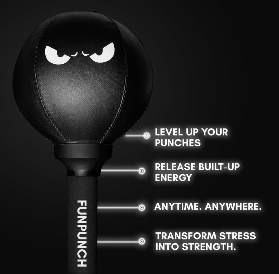 FUNPUNCH Rage Bag - Elite Boxing Training Mini Punching Bag for ...