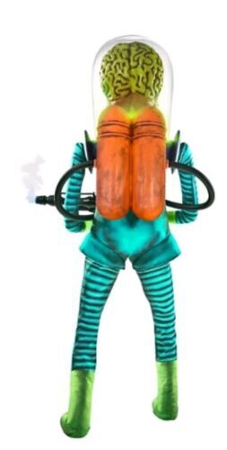 Spirit Halloween Martian Warrior Mars Attacks Figure Animatronic | eBay