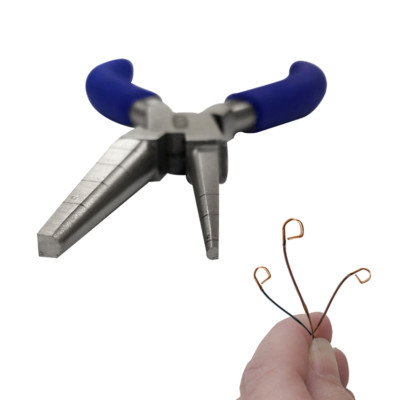 Half Round Looping Pliers Creates 2-8 mm Half Round Loops Perfect sizes ...