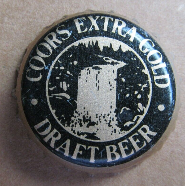 COORS EXTRA GOLD DRAFT BEER A. COORS COMPANY GOLDEN COLORADO BEER ...