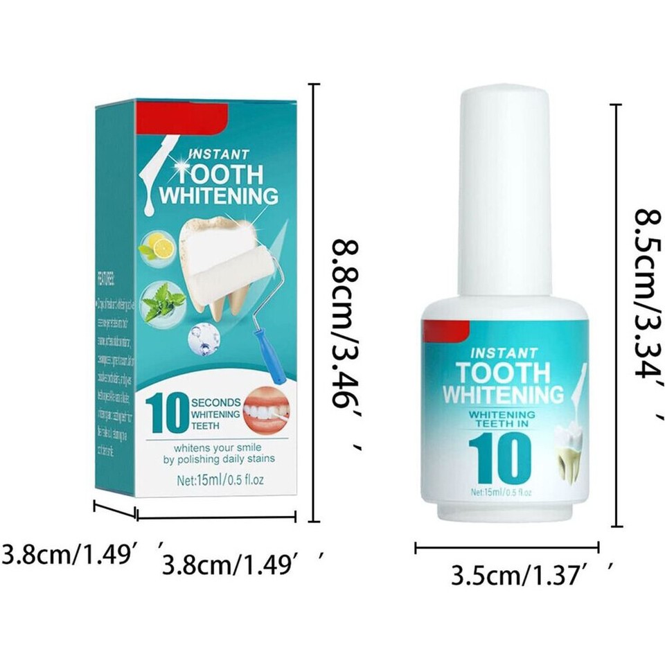 Tooth Paint Instant Whitening Paint for Teeth Teeth Whitening Gel Paint ...