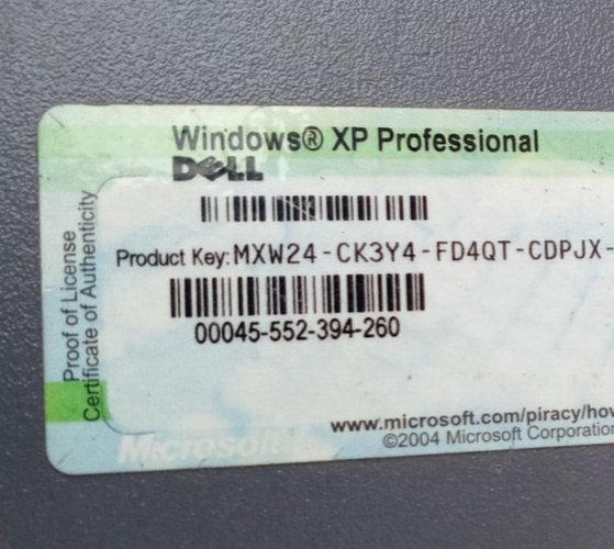 Dell Optiplex GX270 Windows XP PRO SP2 Computer RS232 Serial Parallel ...