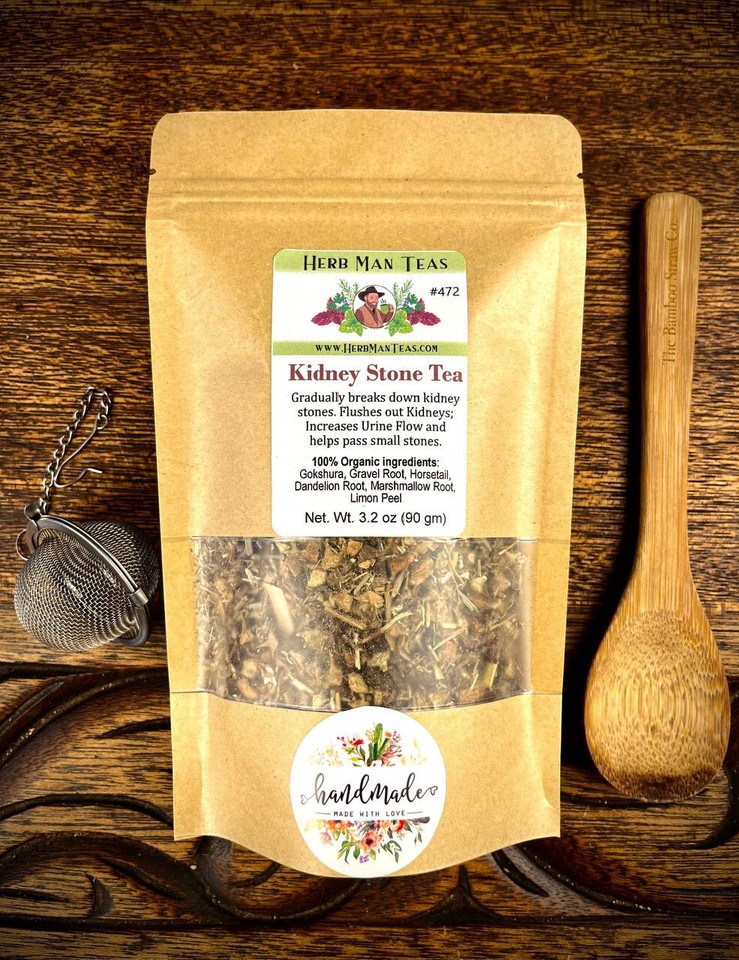 KIDNEY STONE TEA - designed to slowly dissolve kidney stones& improve ...