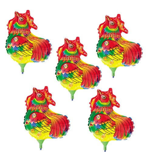5x Foil Balloon Cock Bird Helium Kid's Birthday | eBay