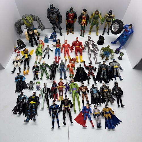 Huge vintage - modern DC action figure lot DC Universe some RARE | eBay