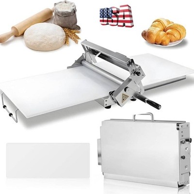 Folding Dough Rolling Machine Adjustable Thickness 0-25mm for Pizza ...