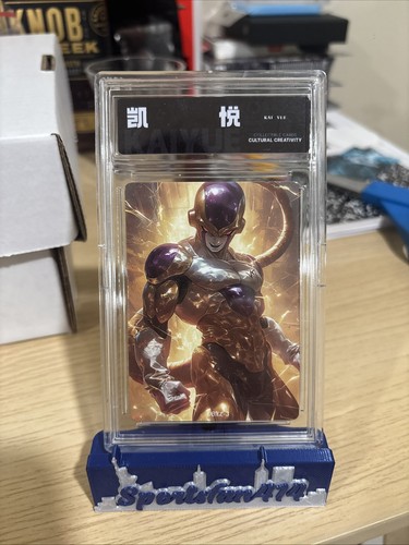 DBZ Super Golden Frieza Kai Yue Cultural Creativity Collectible Card ...