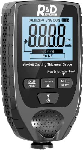 Measure film thickness easily with one hand Digital film thickness ...