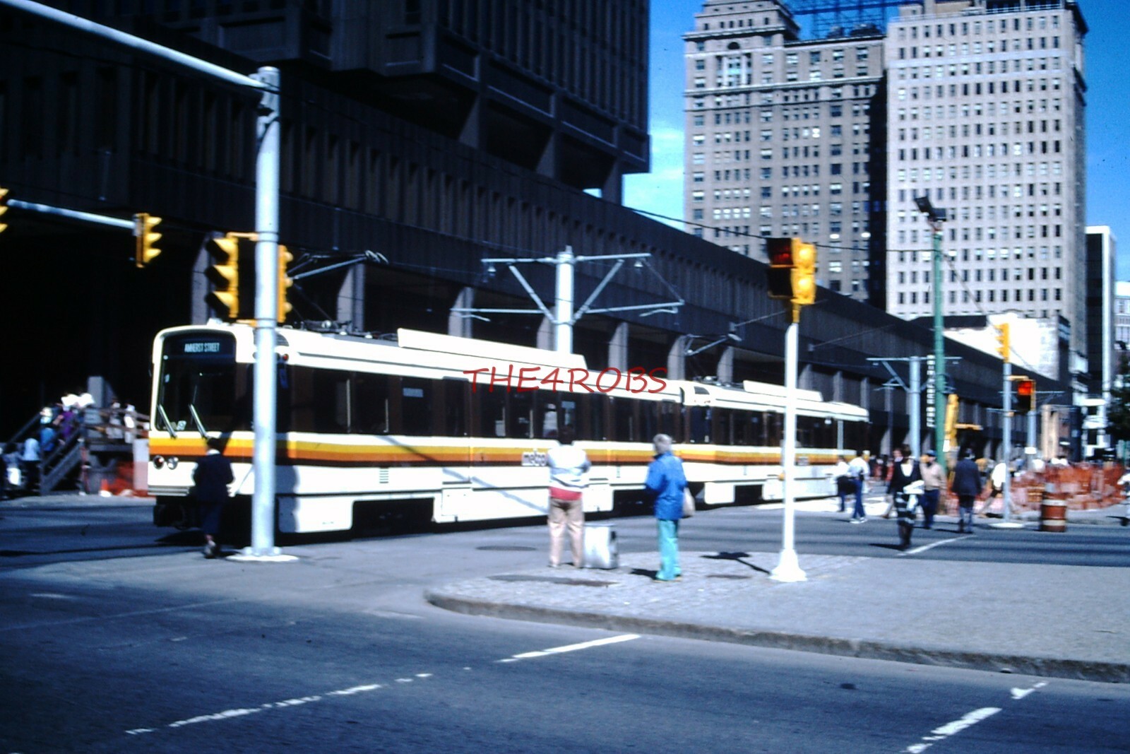 Original 1985 Metro LRV Trolley Cars Buffalo New York Slide 8319 | eBay