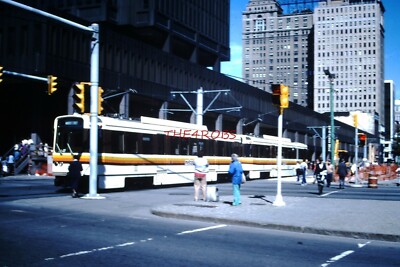 Original 1985 Metro LRV Trolley Cars Buffalo New York Slide 8319 | eBay