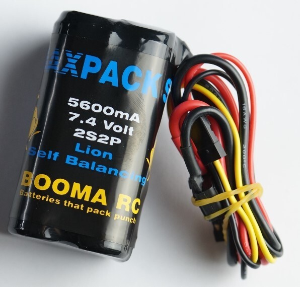 AR Booma RC Max Pack 7.4 Lion 5600MA Receiver Battery plane | eBay