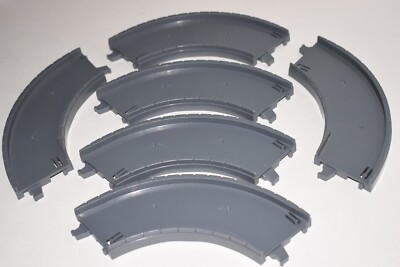 Vintage 1993 Tomy Trackmaster Thomas Gray Road Train Curved Track 6 ...