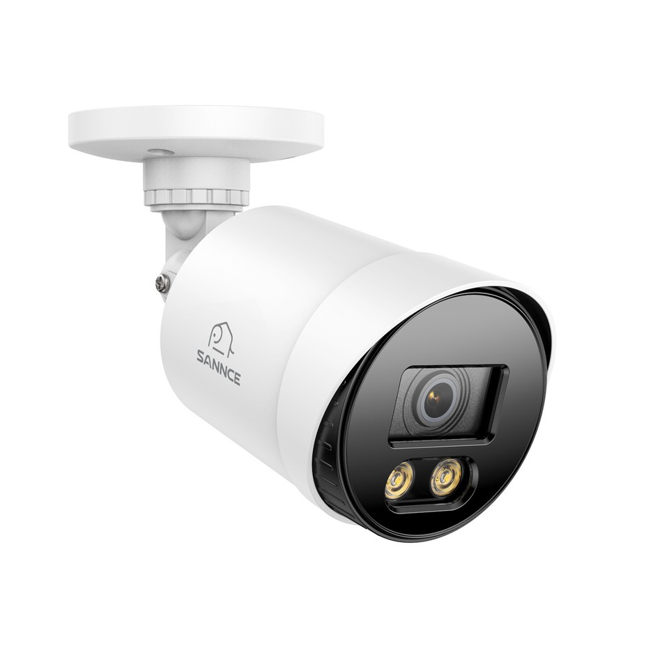 SANNCE 1080P Full Color Night Security Camera Warm Light fr Security ...