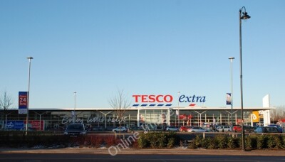 Photo 6x4 Tesco Extra Rutherglen Dalmarnock/NS6162 Taken from the ...