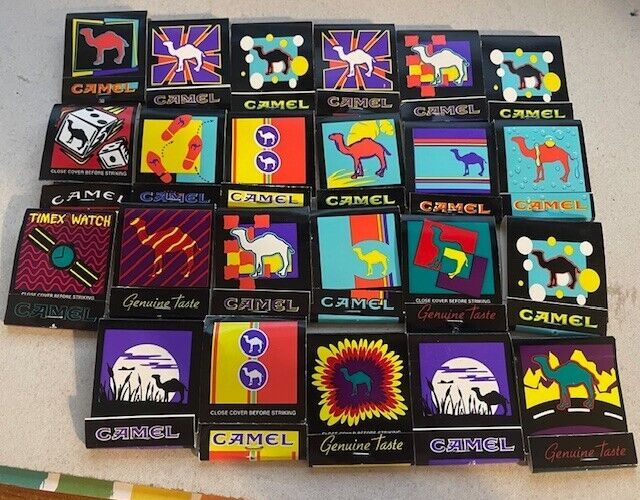 Lot of 23 Vintage Unused FULL Camel Matchbooks Matches From 1990's NEW ...