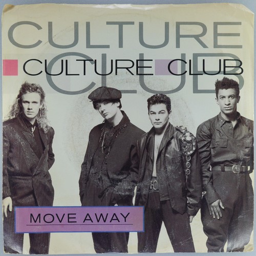 CULTURE CLUB Move Away VIRGIN 34-05847 VG+ 45rpm 7" 1986 Synth-pop | eBay