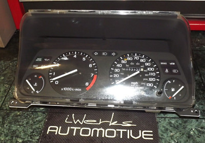 86-89 OEM USDM Acura Integra Sedan DA1 SD2 gauge cluster MT 5 speed 74K ...