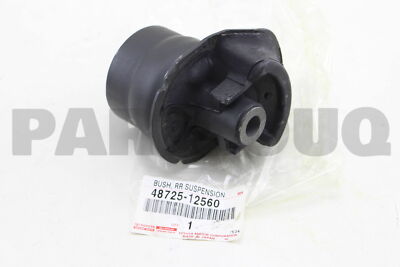 4872512560 Genuine Toyota BUSH, REAR AXLE CARRIER, RH/LH 48725-12560 | eBay