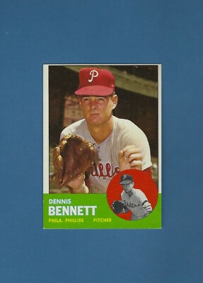1963 TOPPS #56 DENNIS BENNETT - EX+ | eBay