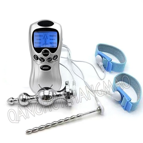Electrickit Shock E-Stim Kit Device Therapy Plugg Urethral Sounds with PenisRing | eBay