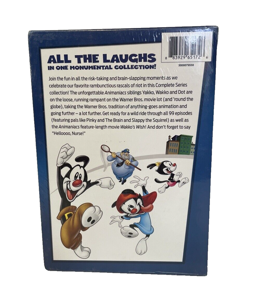 Steven Spielberg Presents Animaniacs: the Complete Series (DVD) NIP ...