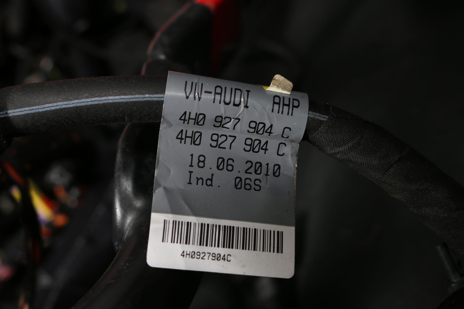 Audi A8 4H 3.0 V6 Tdi Droite Main Drive Voiture Câblage Véhicule ...