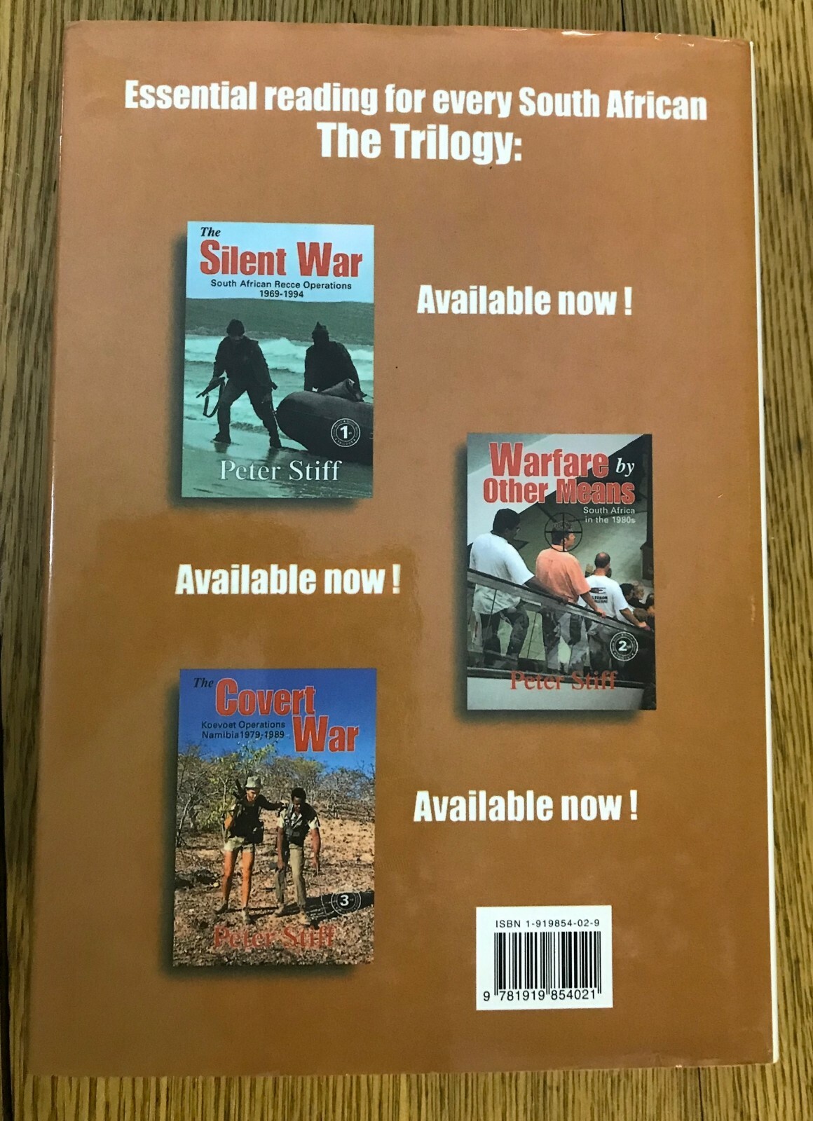 PETER STIFF=THE COVERT WAR=KOEVOET OPERATIONS NAMIBIA 1979-89=1st ...