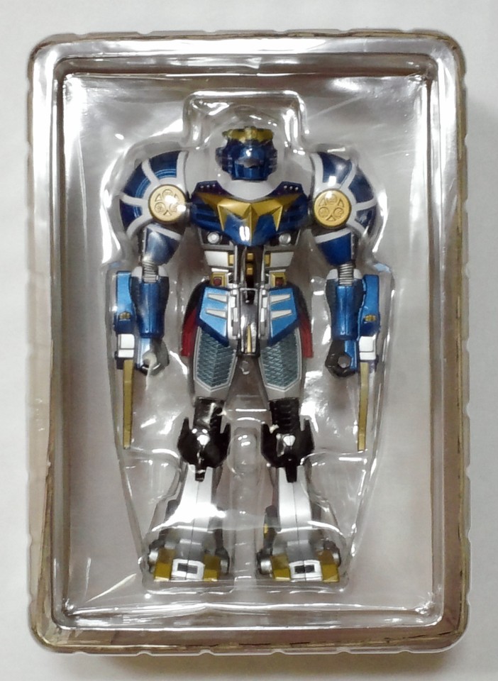 KONAMI Genseishin Justirisers : LIGHT & SOUND NIN RISER Action Figure 7 ...