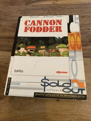 CANNON FODDER PC CD ROM | eBay UK